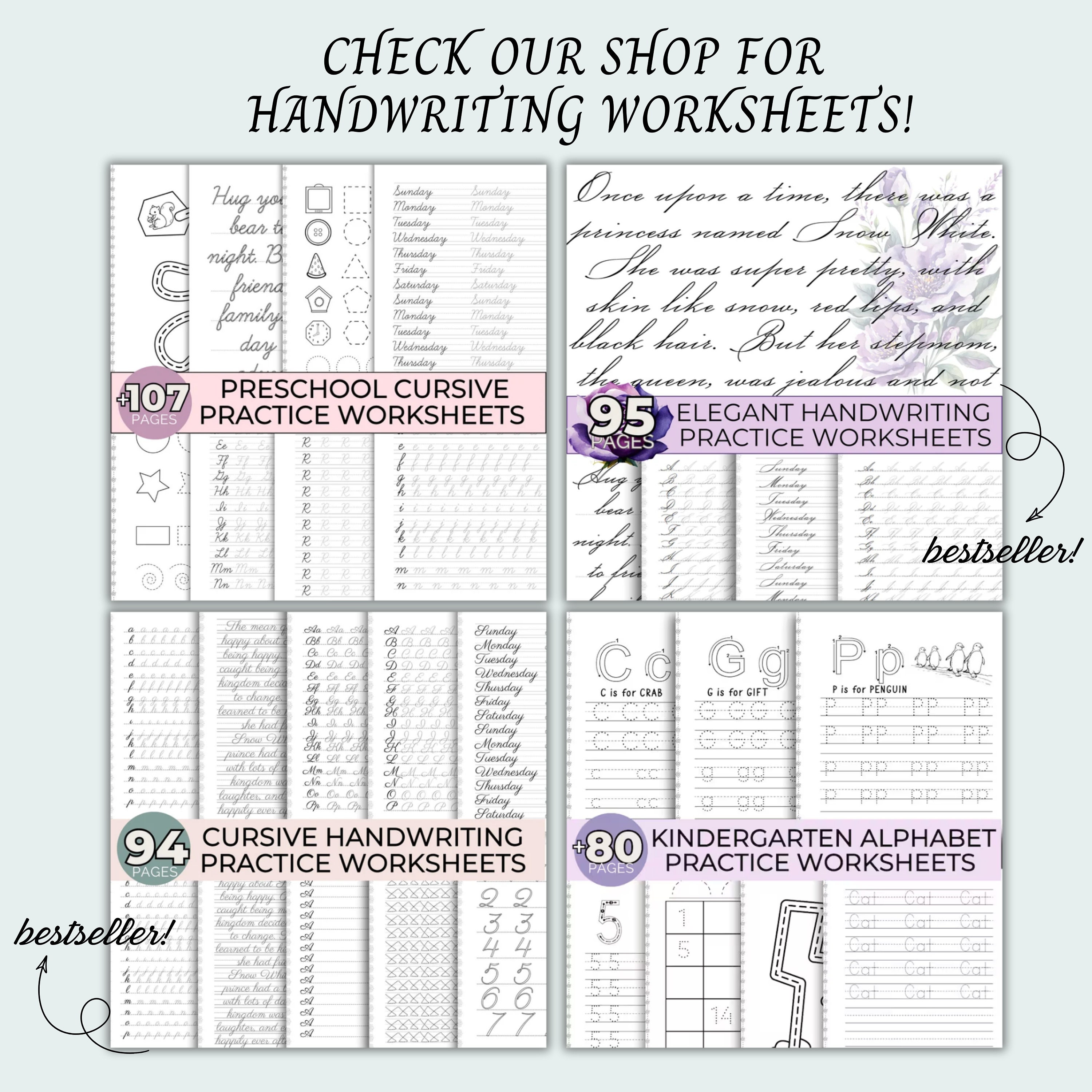 Cursive Alphabet Cards, Cursive Poster, Classroon Poster, Cursive ...