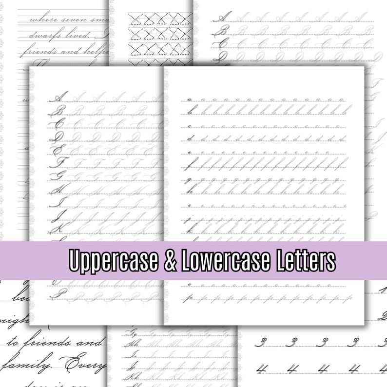 Elegant Cursive Handwriting Worksheets Elegant Handwriting Cursive ...