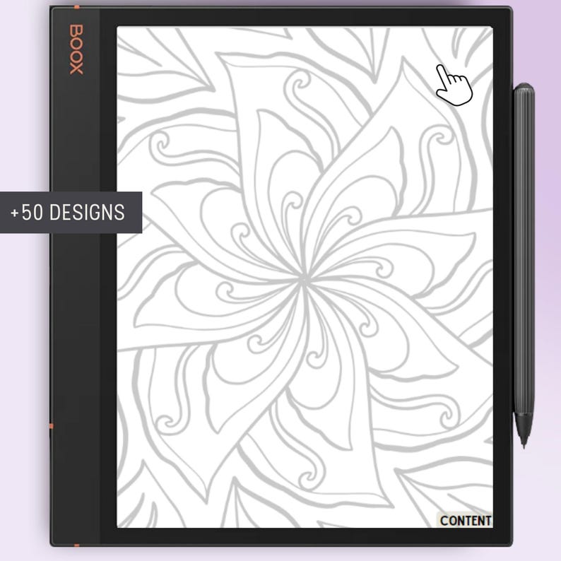 Onyx Boox Tracing Sheets Mindfulness Tracing Workbook Activity Onyx ...