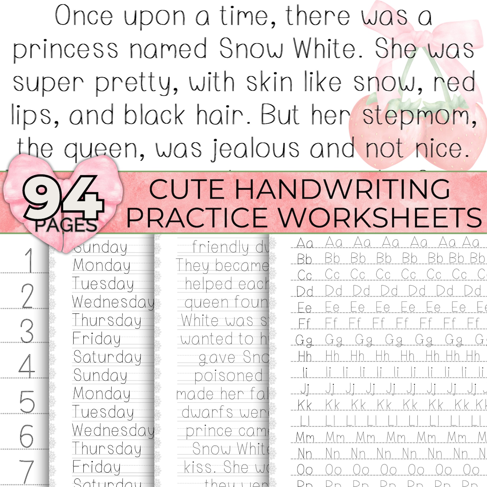 Cute Handwriting Practice Worksheets Printable Improve Handwriting ...