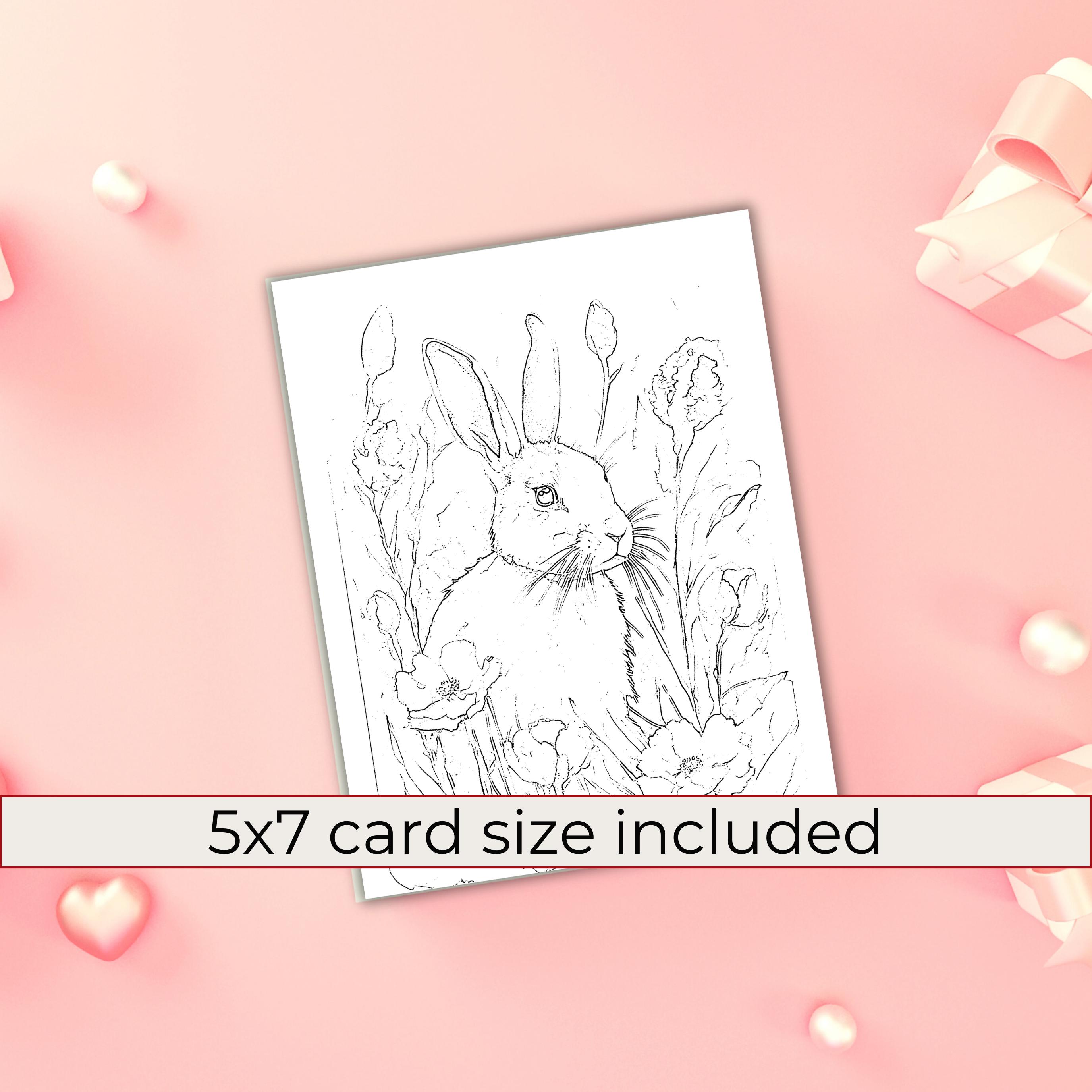Easter Outline Drawings for Painting, Watercolor Drawing Outlines ...