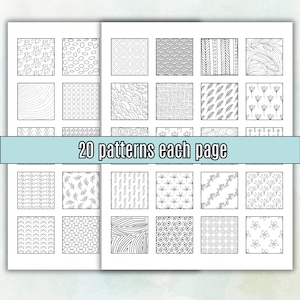 Zentangle Patterns, Doodle Practice Patterns, Zentangle Pattern ...