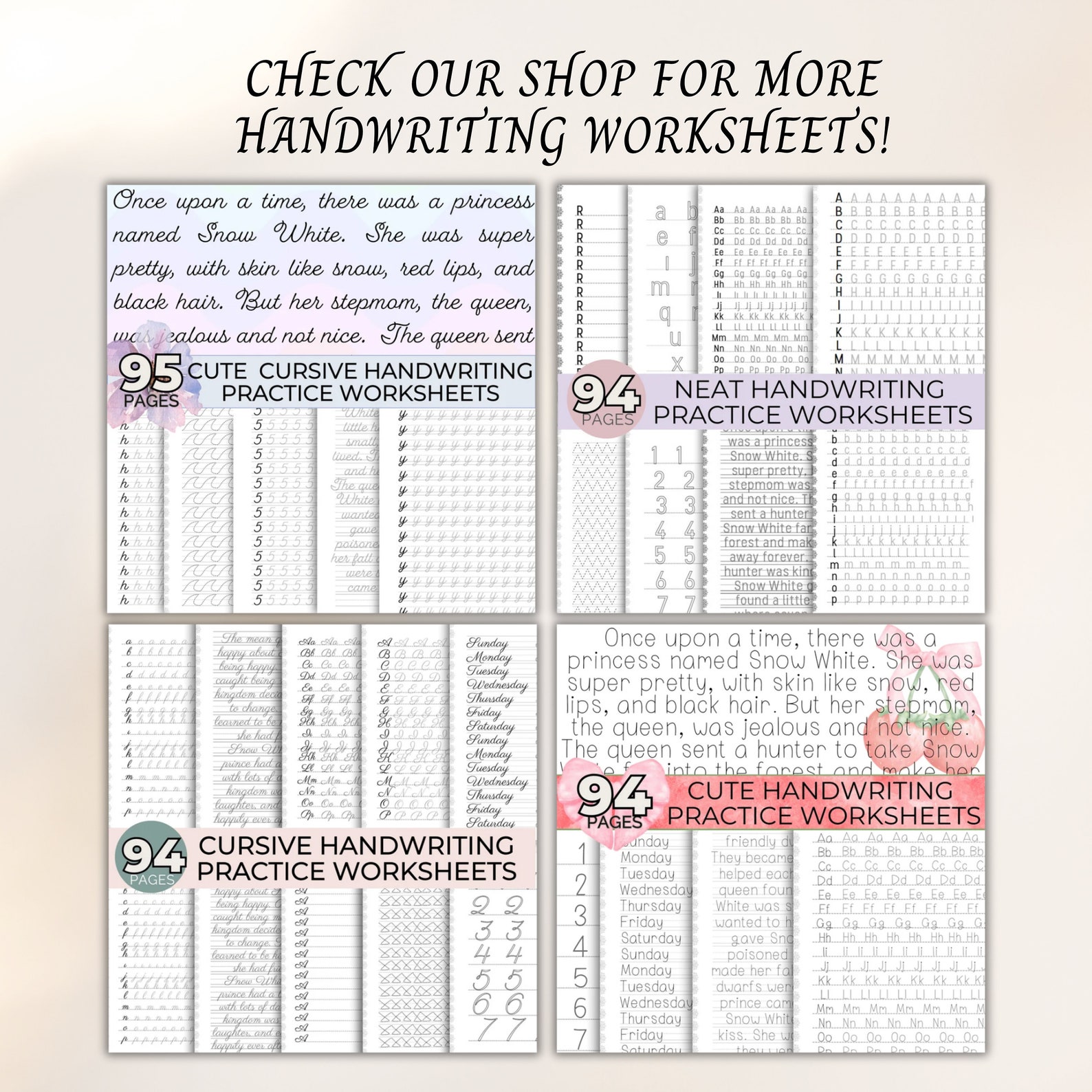 Elegant Cursive Handwriting Worksheets Elegant Handwriting Cursive ...