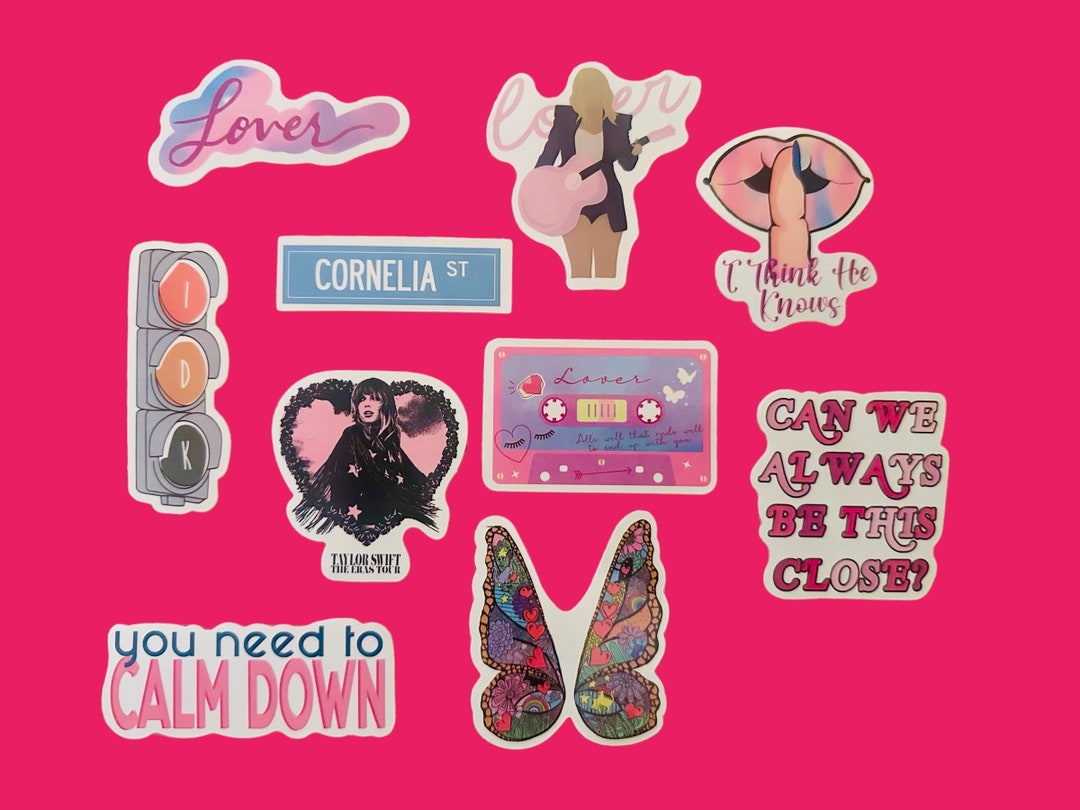 Taylor Swift LOVER ERA Sticker Bundle Ll - Etsy