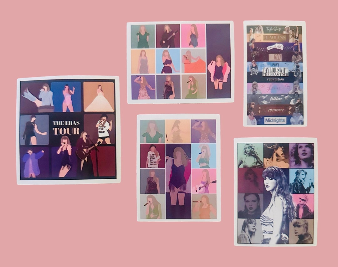 Taylor Swift ERAS Sticker Pack - Etsy
