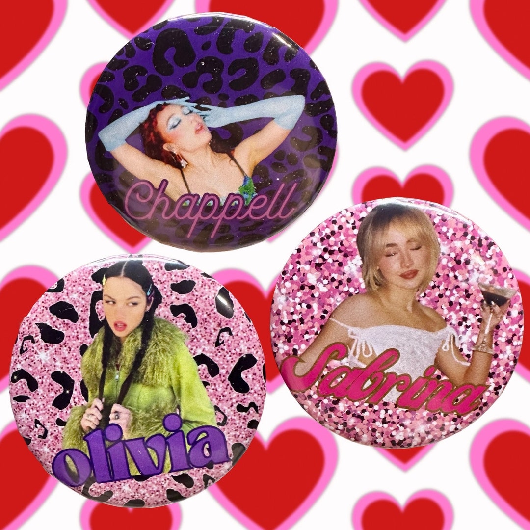 POP GIRLIES BUTTONS - Etsy