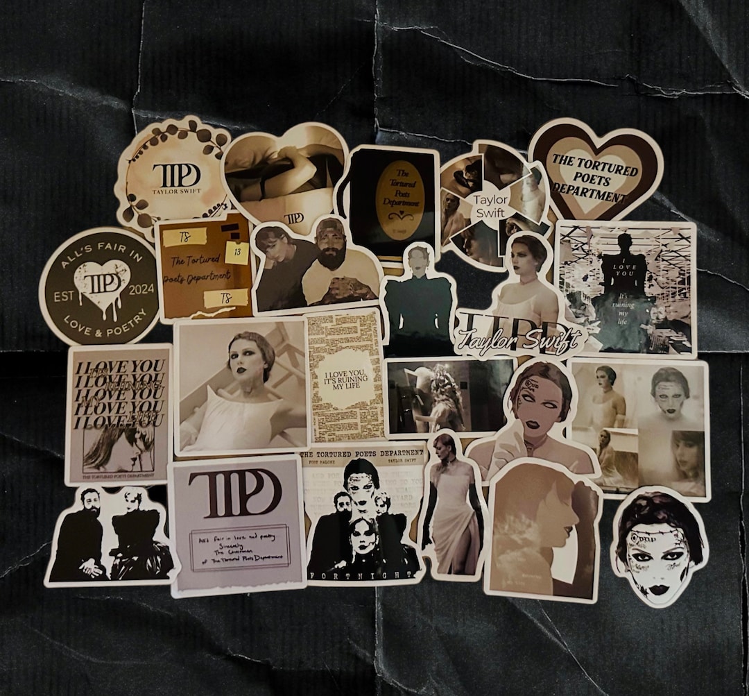 Taylor Swifts FORTNIGHT Sticker Bundle TTDP ERA - Etsy