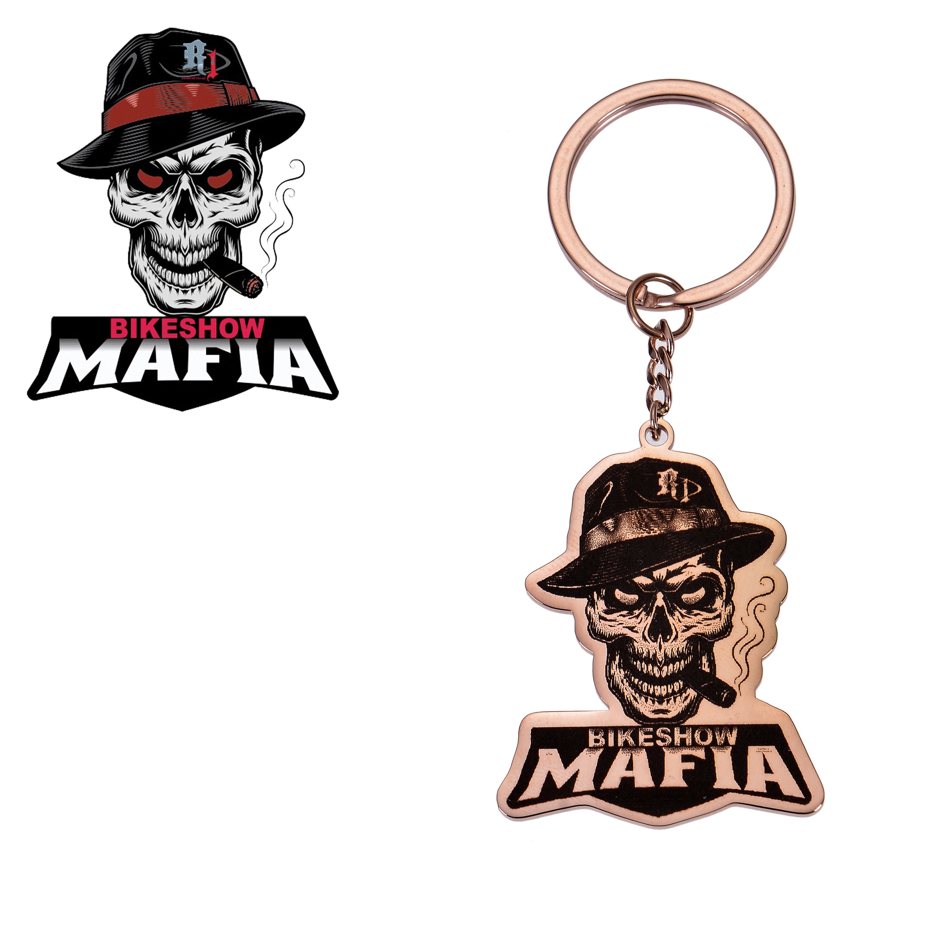 Personalized Logo Engraved Keychain Custom Logo Keychain Logo Charm ...