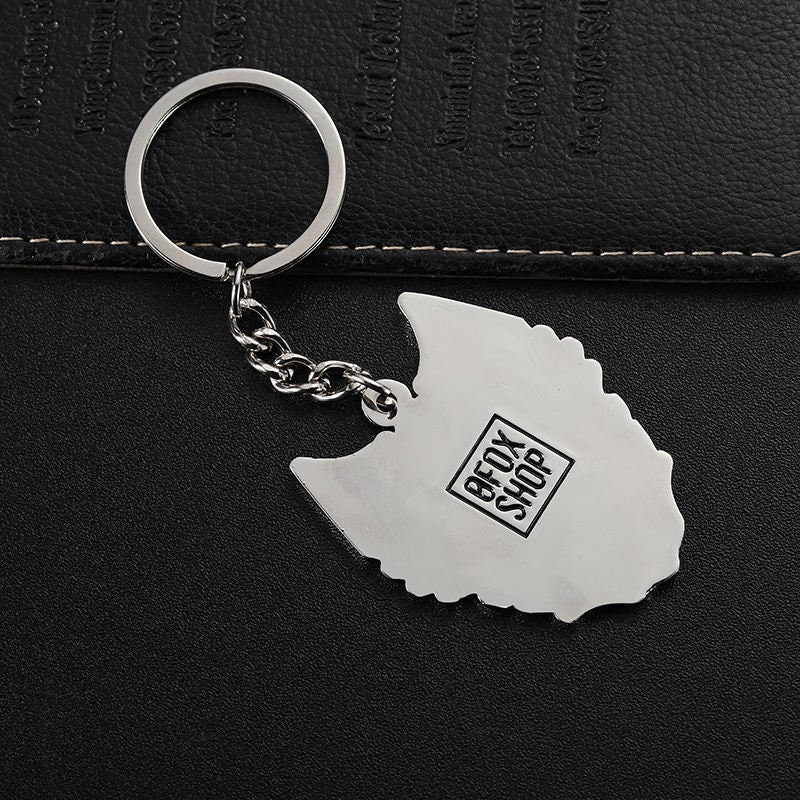 Personalized Logo Engraved Keychain Custom Logo Keychain Logo Charm ...