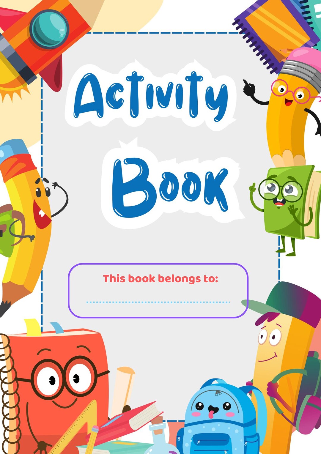 Printable Learning Activity Book - Alphabet A to Z Tracing - Etsy