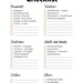 Printable Travel Packing Checklist - Etsy