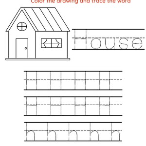 Printable Learning Activity Book - Alphabet A to Z Tracing - Etsy