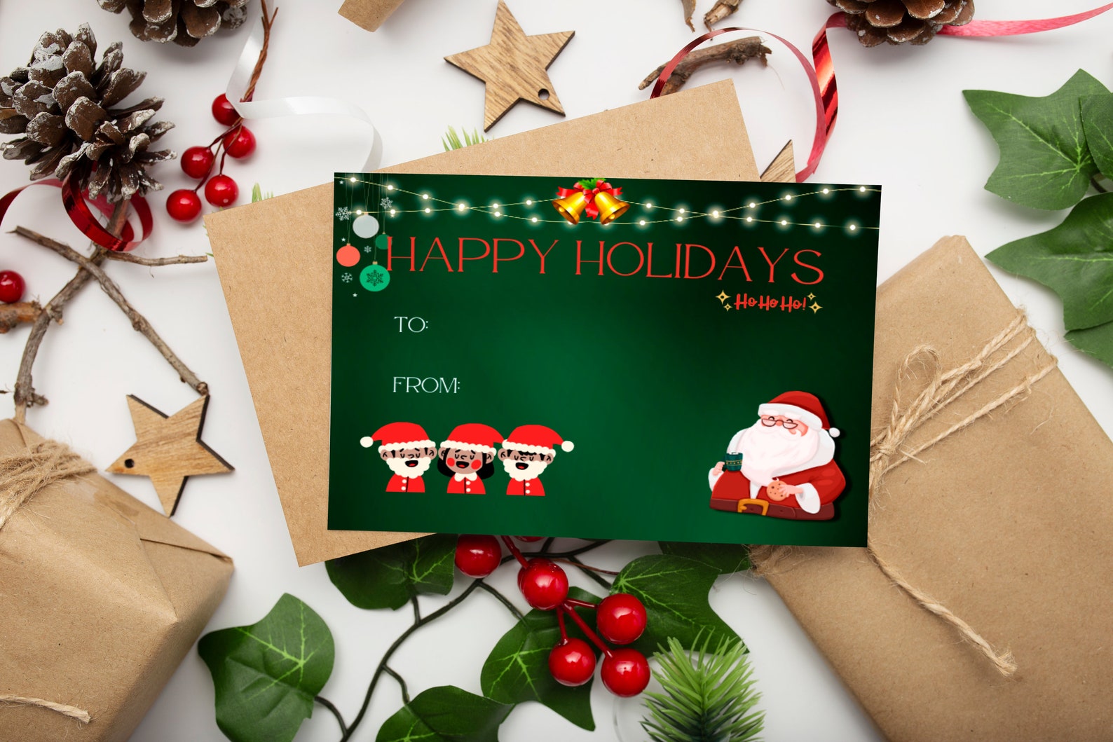 Christmas Cards Bundle Digital Download Holiday Wishes - Etsy