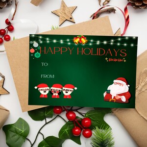 Christmas Cards Bundle Digital Download Holiday Wishes - Etsy