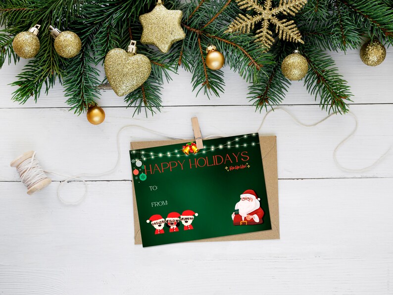 Christmas Cards Bundle Digital Download Holiday Wishes - Etsy