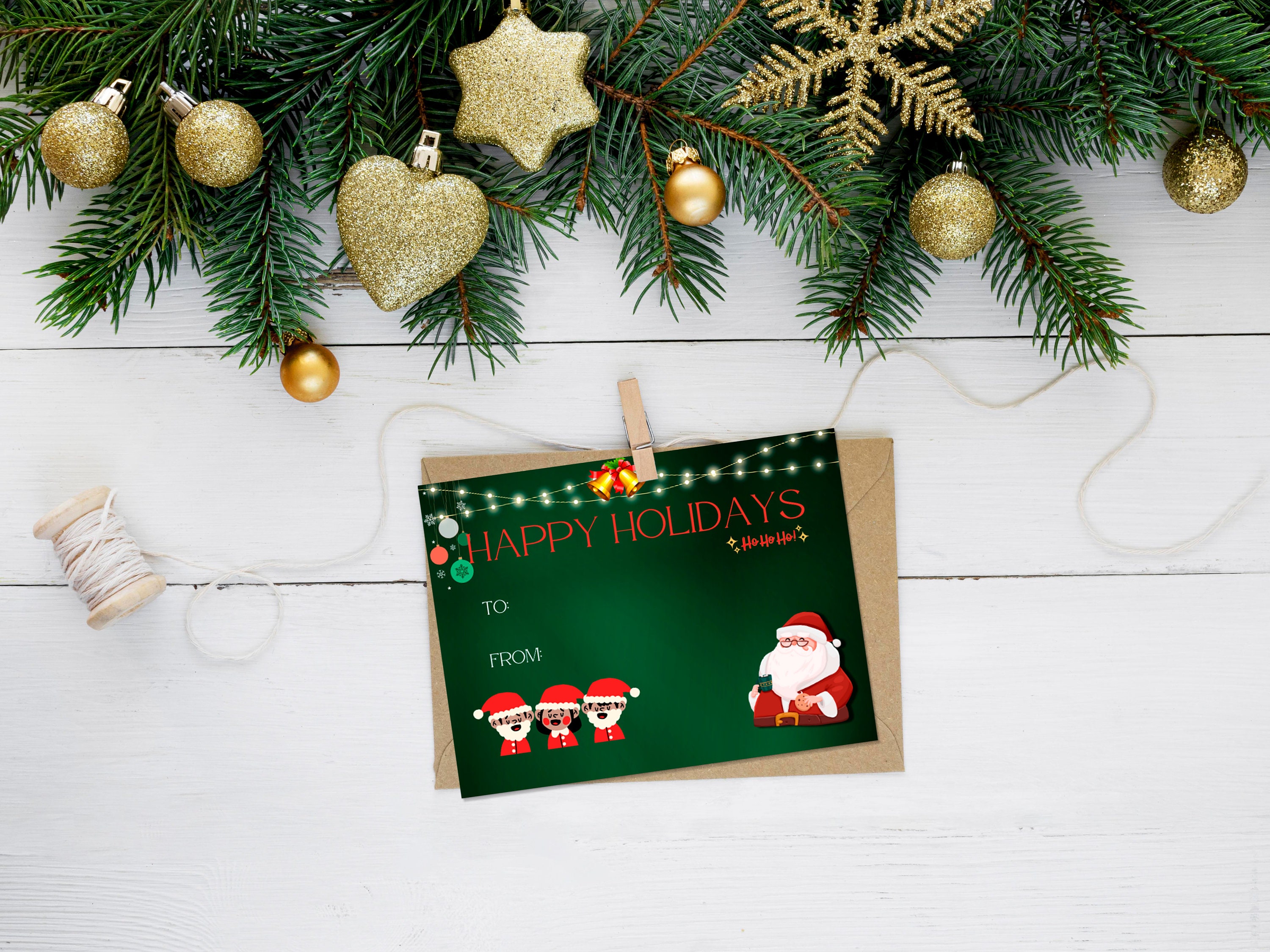 Christmas Cards Bundle Digital Download Holiday Wishes - Etsy