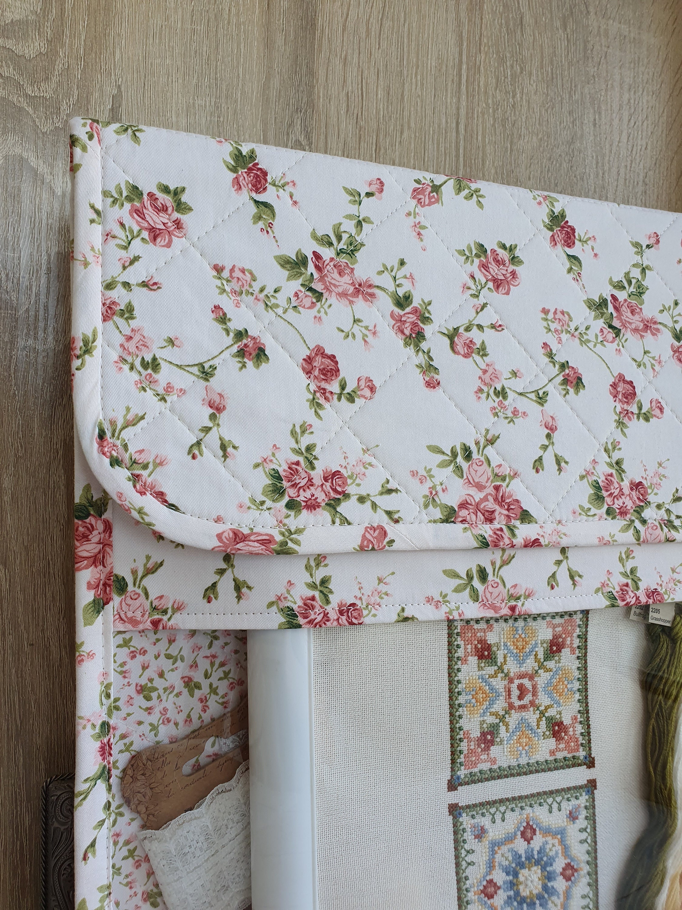 Textile Envelope With a Flap on Buttons and a Voluminous Bottom ...