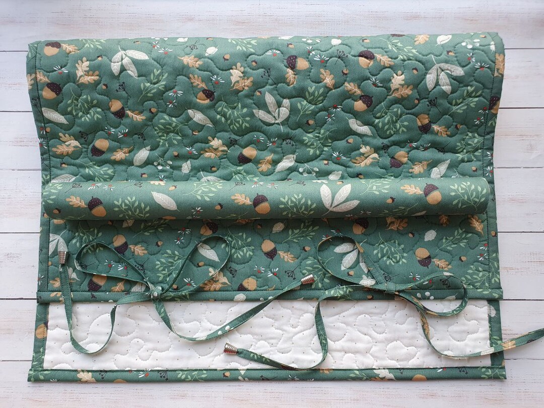 Roll for Storing and Transporting Embroidered Works, Project Organizer ...