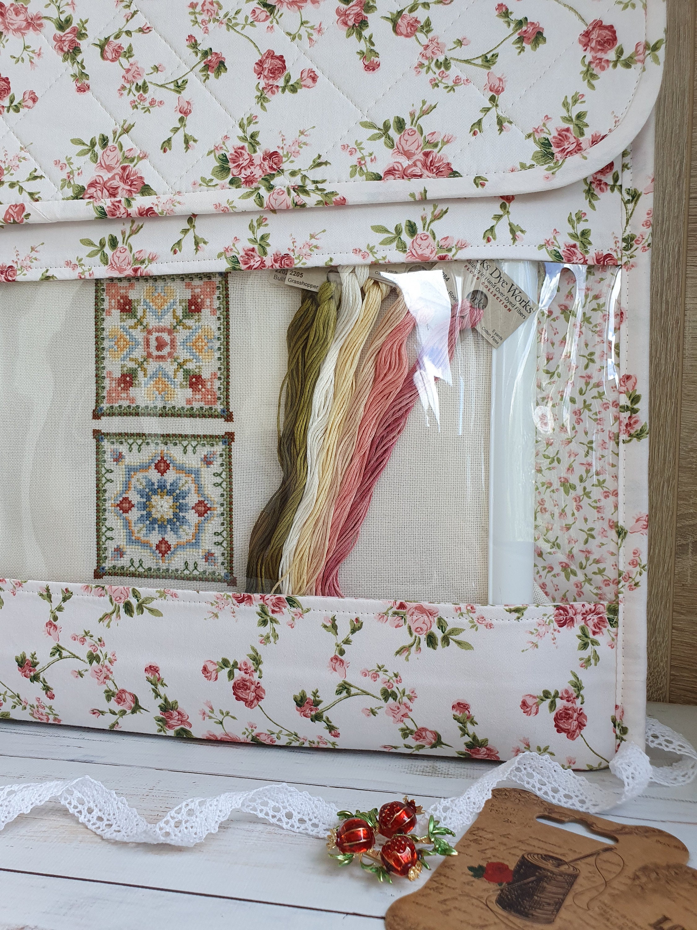 Textile Envelope With a Flap on Buttons and a Voluminous Bottom ...
