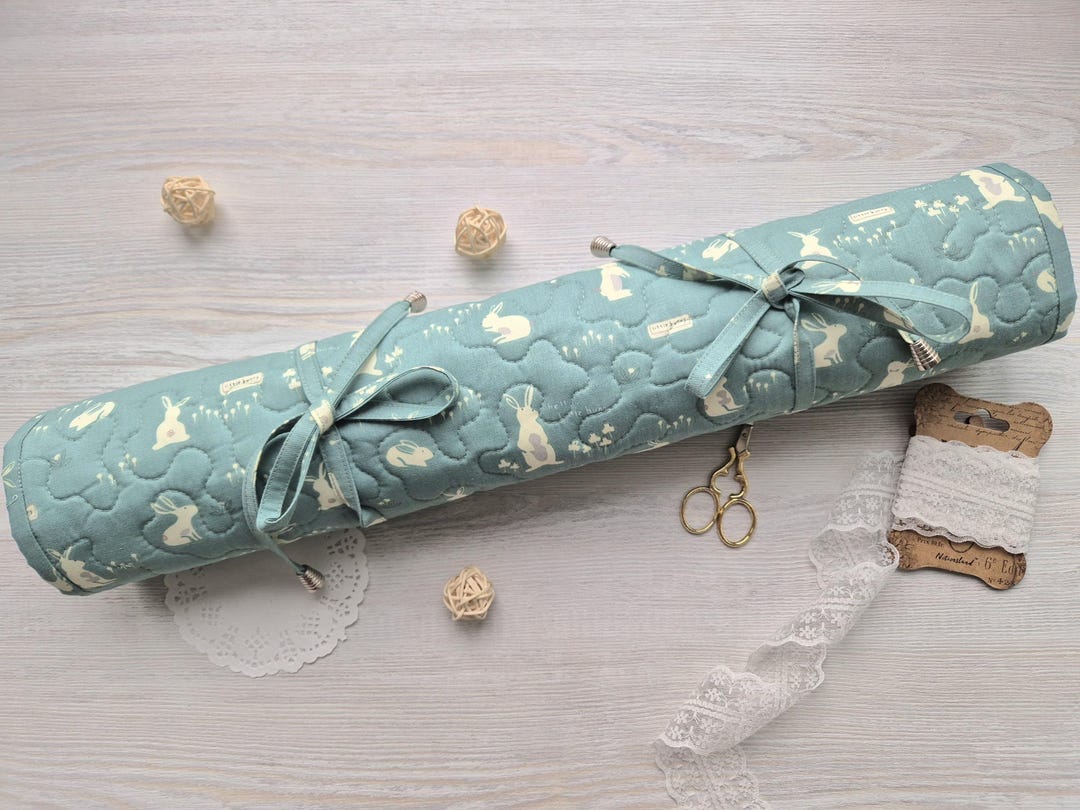 Roll for Storing and Transporting Embroidered Works, Project Organizer ...