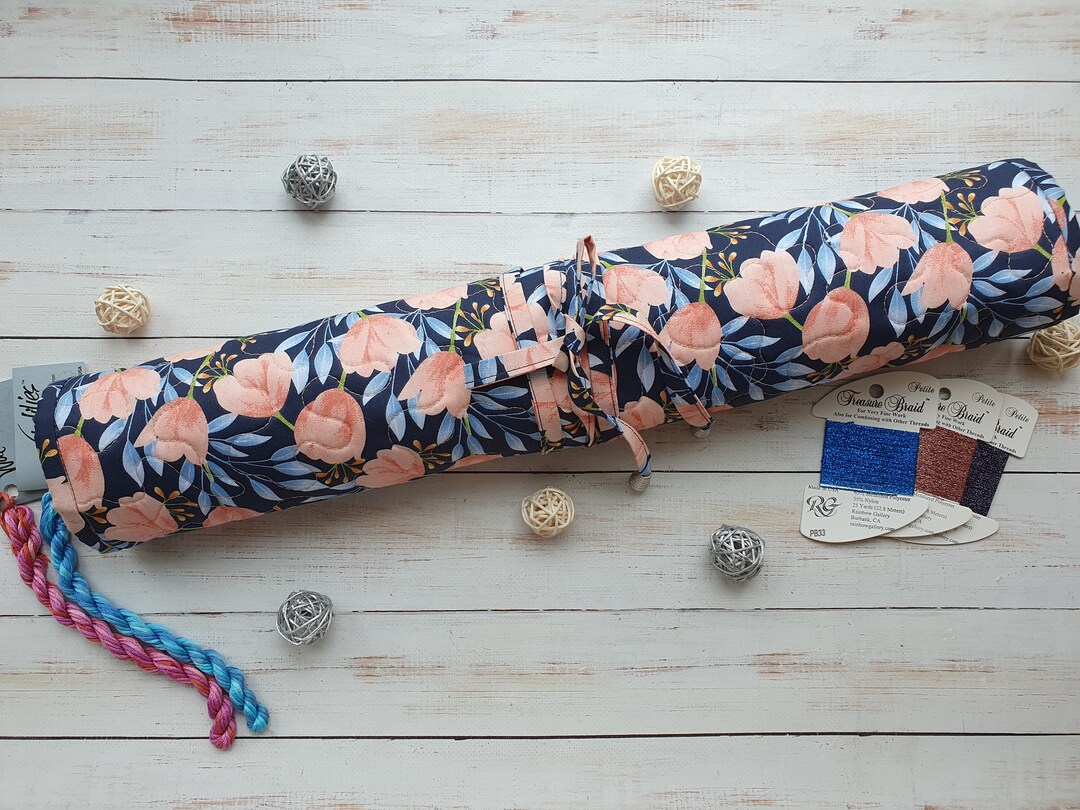 Roll for Storing and Transporting Embroidered Works, Project Organizer ...