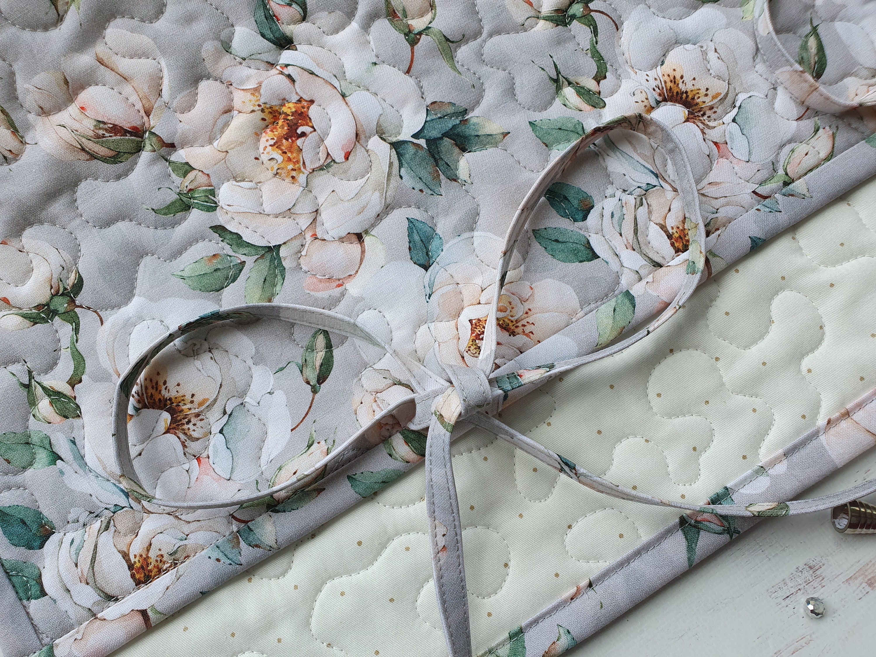 Roll for Storing and Transporting Embroidered Works, Project Organizer ...