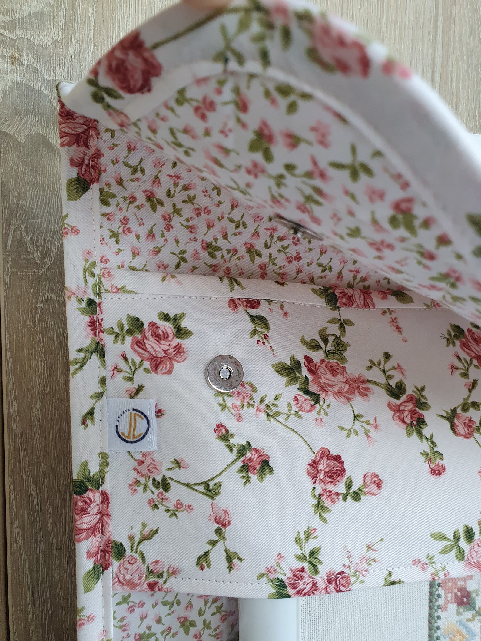 Textile Envelope With a Flap on Buttons and a Voluminous Bottom ...