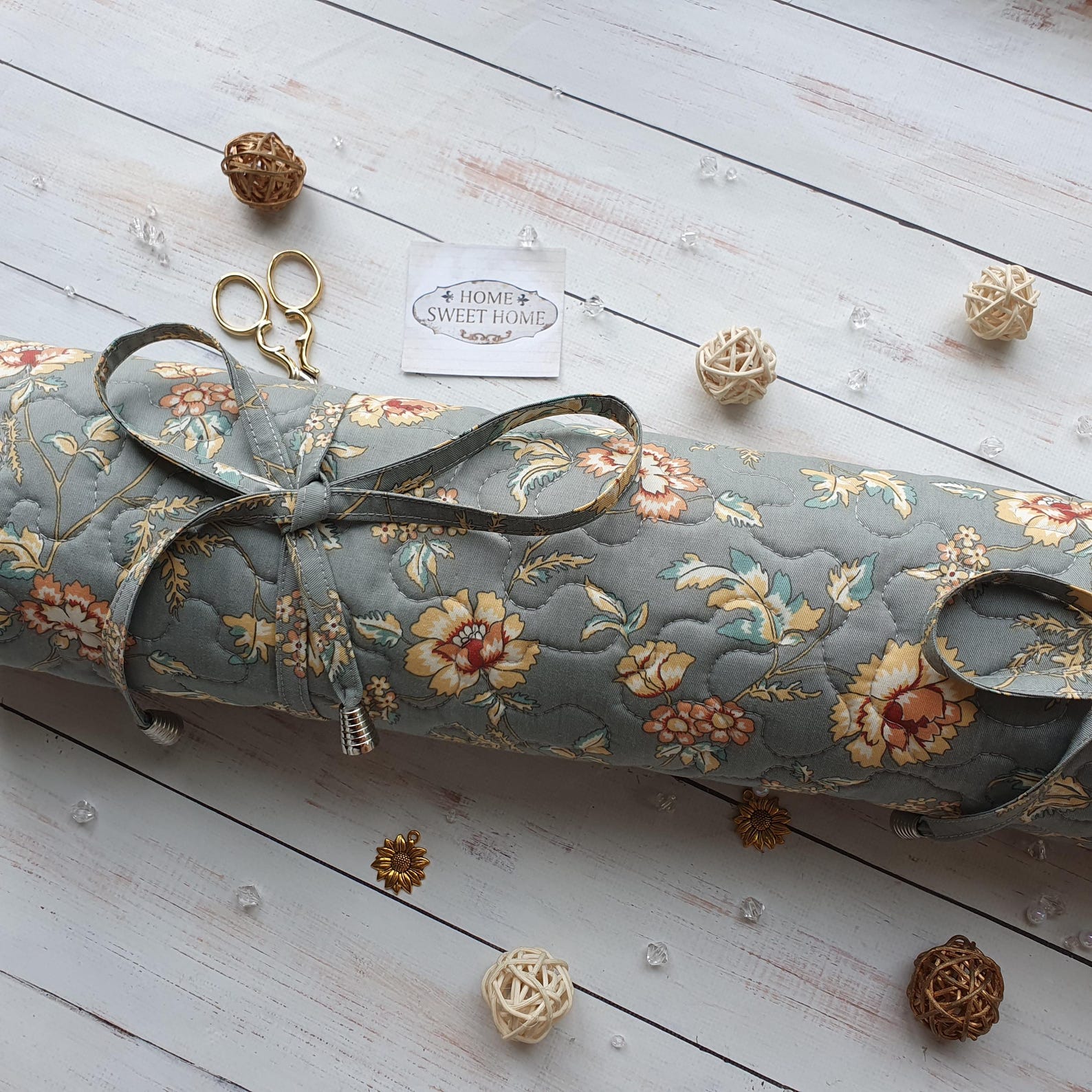 Roll for Storing and Transporting Embroidered Works, Project Organizer ...