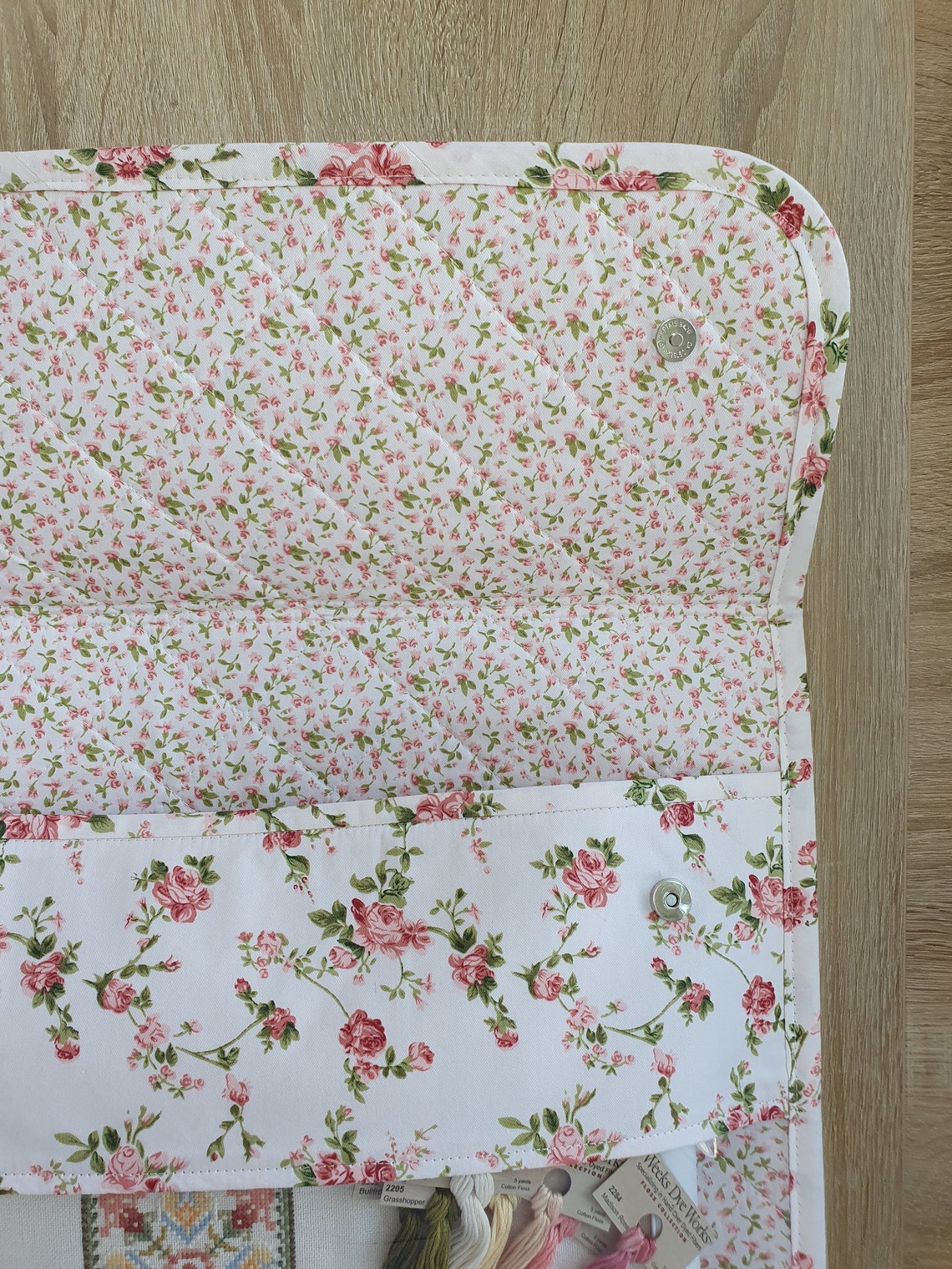 Textile Envelope With a Flap on Buttons and a Voluminous Bottom ...