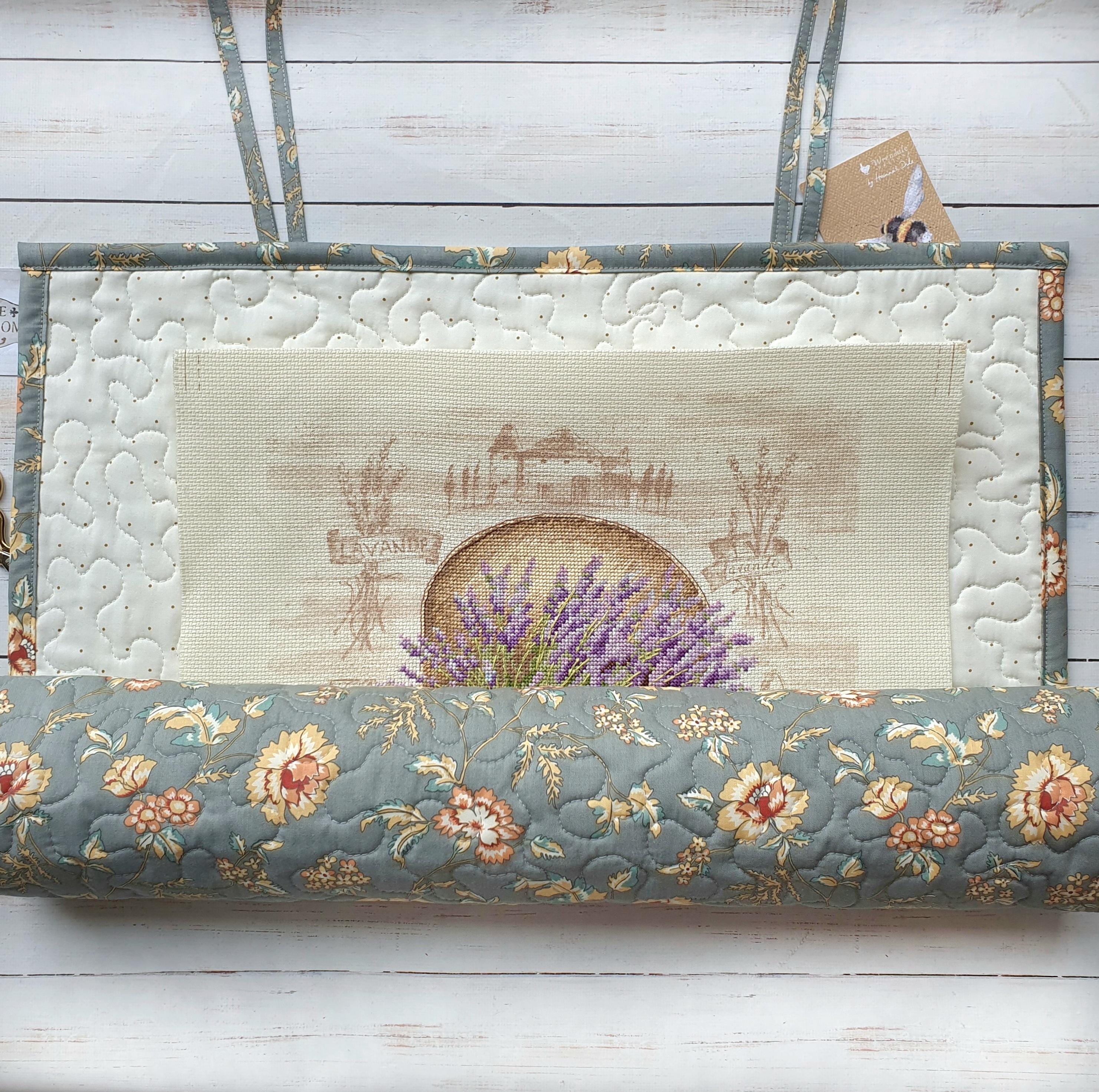Roll for Storing and Transporting Embroidered Works, Project Organizer ...