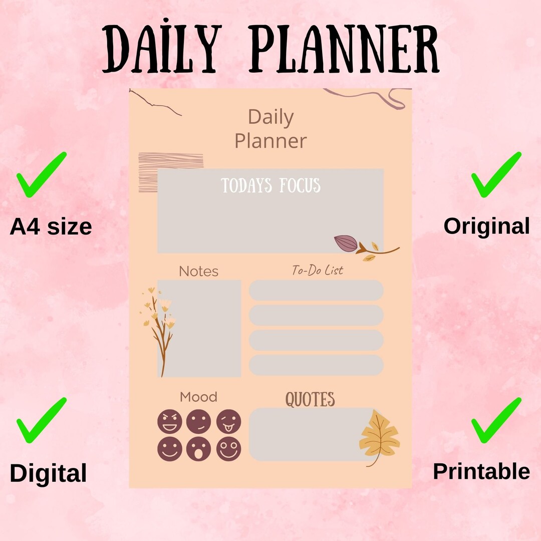 2024 2025 Undated Digital Daily Planner, Notability Planner, iPad ...