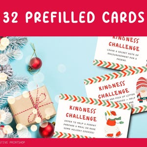 Elf Kindness Cards - Elf Notes - Printable Elf Kit - Elf Messages - Elf ...