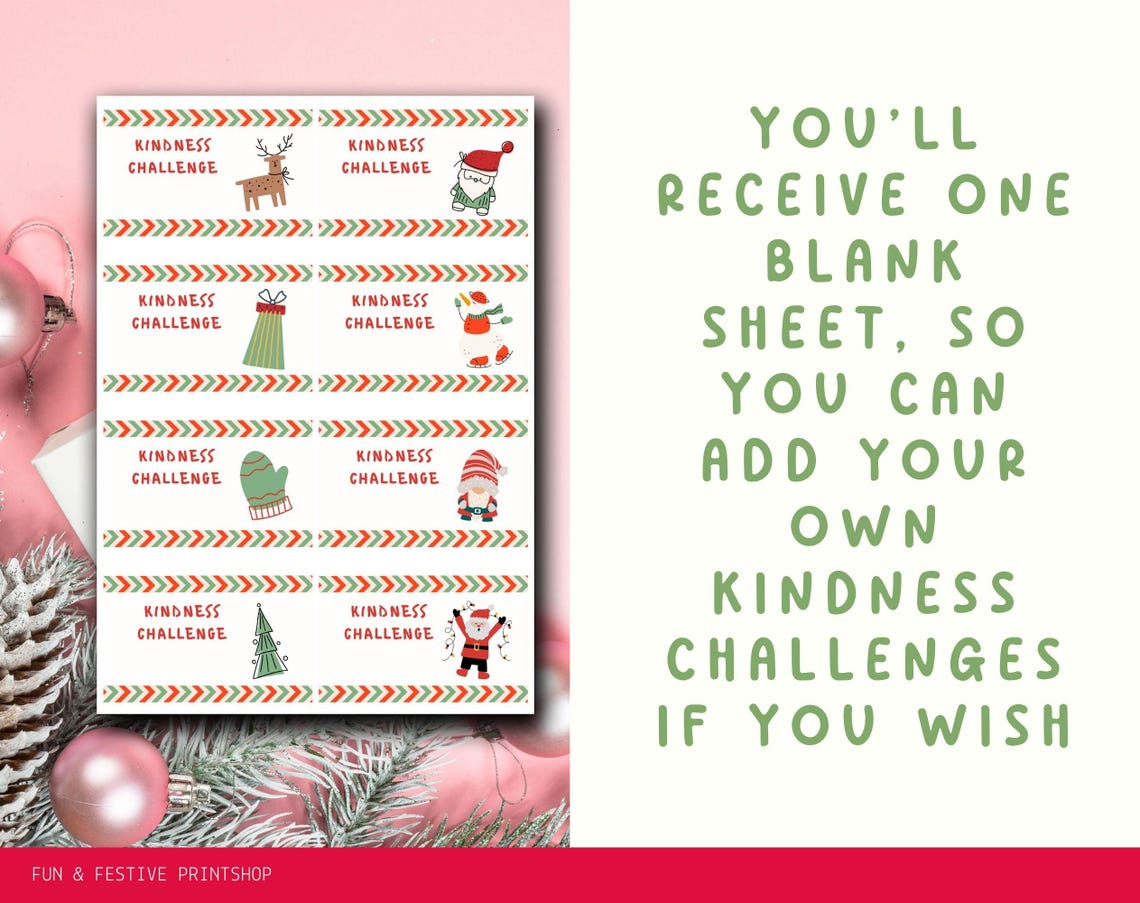 Elf Kindness Cards - Elf Notes - Printable Elf Kit - Elf Messages - Elf ...