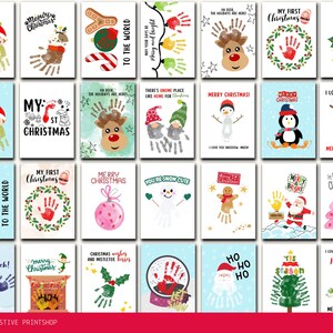 Christmas Handprint Craft - Handprint Winter - Preschool Craft ...