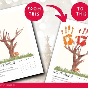 Nativity Calendar Handprint Craft - Christian Christmas Craft Handprint ...