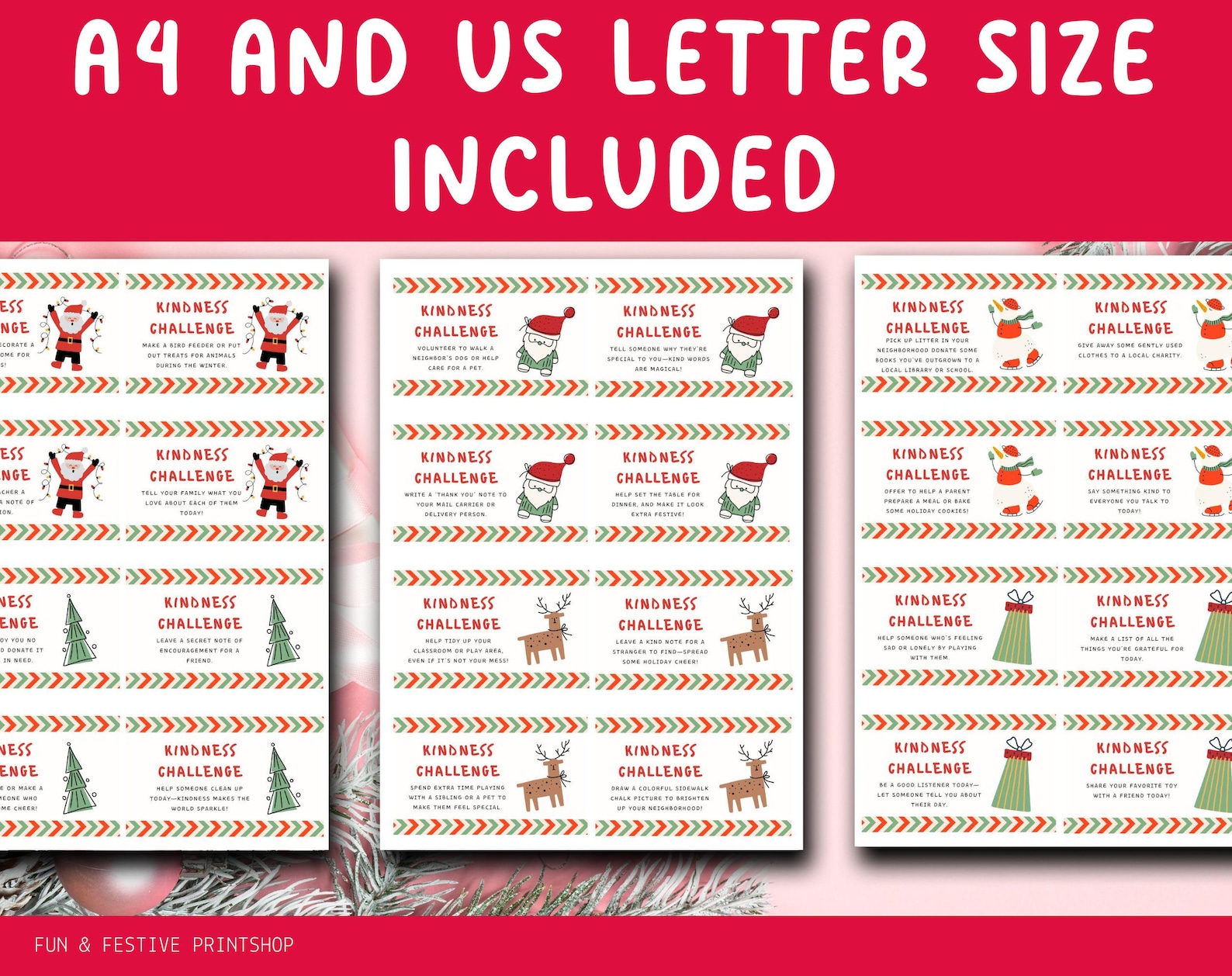 Elf Kindness Cards - Elf Notes - Printable Elf Kit - Elf Messages - Elf ...