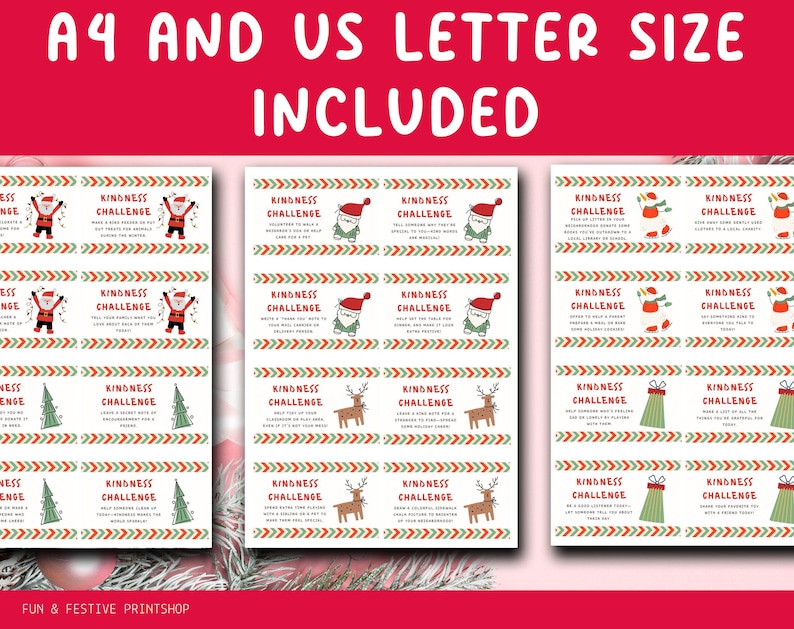 Elf Kindness Cards - Elf Notes - Printable Elf Kit - Elf Messages - Elf ...