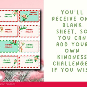 Elf Kindness Cards - Elf Notes - Printable Elf Kit - Elf Messages - Elf ...