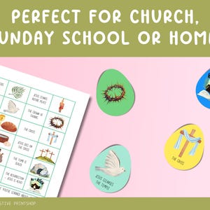 Easter Story Treasure Hunt - Holy Week Kids - Sunday School Easter ...