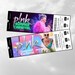 Printable Pink Summer Carnival 2024 Tour Digital Tickets, Editable ...