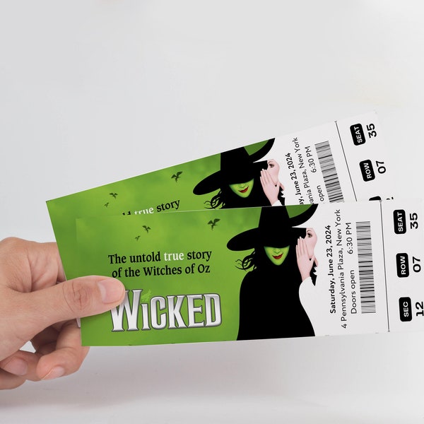 Wicked the Musical - Etsy