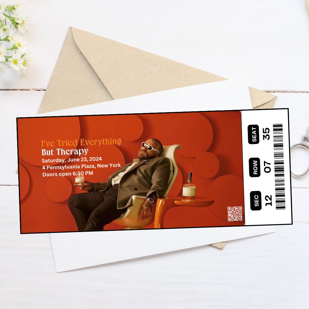 Printable Teddy Swims I've Tried Everything but Therapy Tour Digital ...