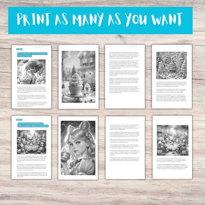 5 Princess Short Stories for Kids, Princess Coloring Pages, Princess ...