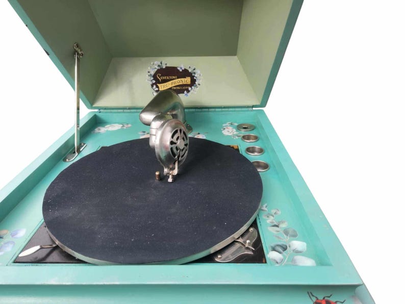 Custom Order Option: Vintage Silvertone Tru-phonic Phonograph 1927 ...