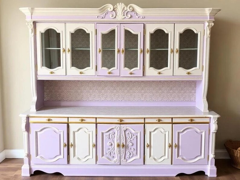 Custom Order Option: Antique French Rococo Regency Core Pastels-themed ...