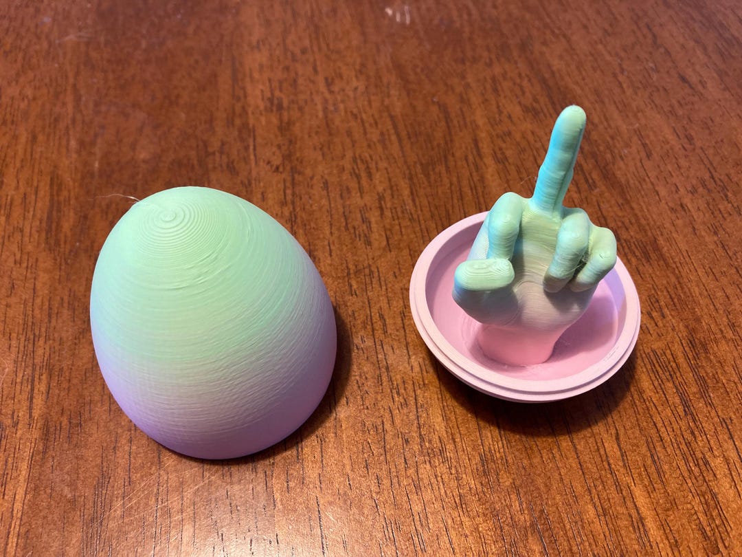 Middle Finger Easter Egg by Garrettwa - Etsy