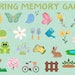 Spring Memory Game for Toddler Match Game Spring Theme - Etsy