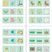 Spring Memory Game for Toddler Match Game Spring Theme - Etsy