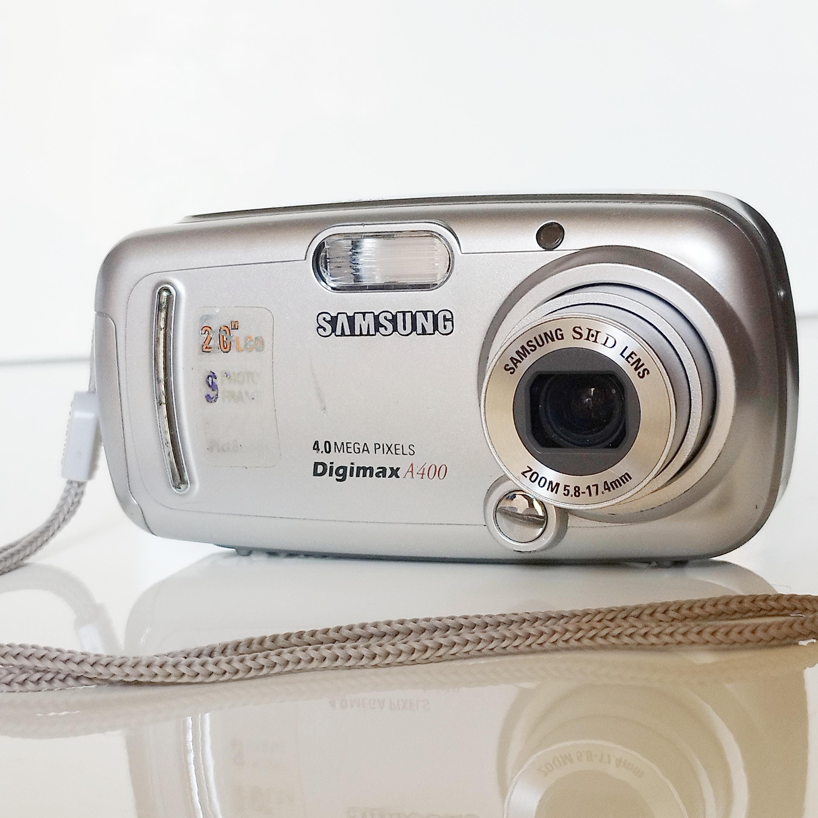 Samsung Digimax A400 (silver) Compact Digital Camera - Etsy