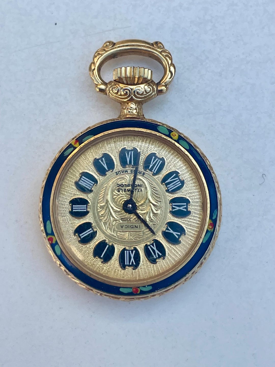 Vintage Swiss Made Sheffield INDICA Pocket Watch - Etsy